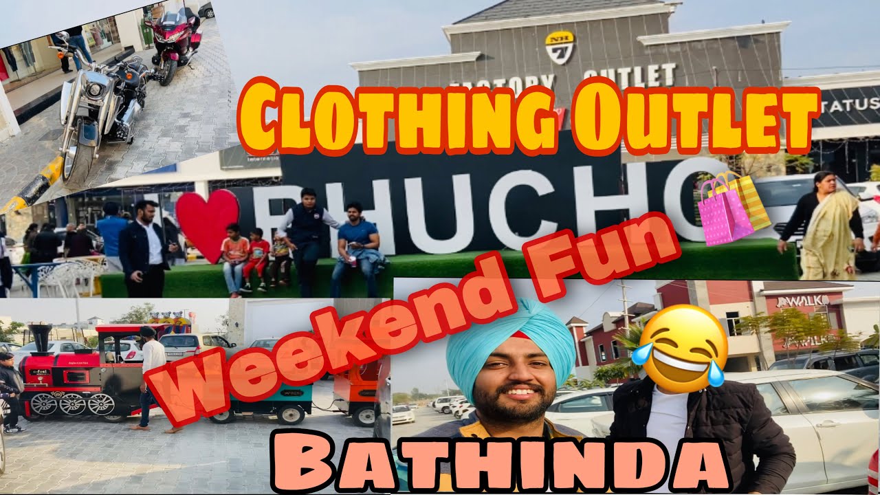 Weekend vibes🤟🏻 Bucho clothing outlet 🛍 NH-7 Bathinda -Must watch🔥👕 ...