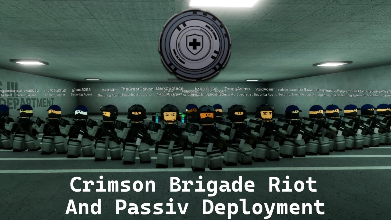 [SCI: Pathos III] Crimson Brigade Riot & CSU Deployment - YouTube