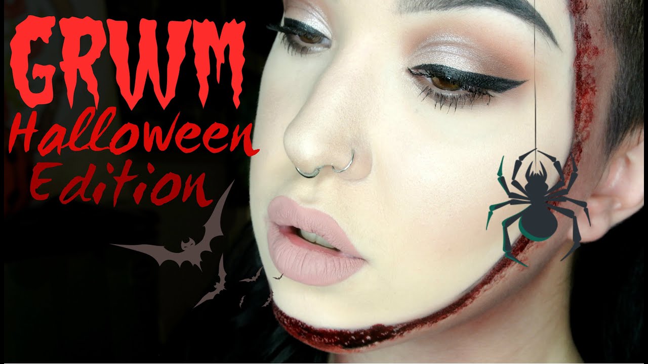 GRWM Halloween Style | Face Snatcher - YouTube