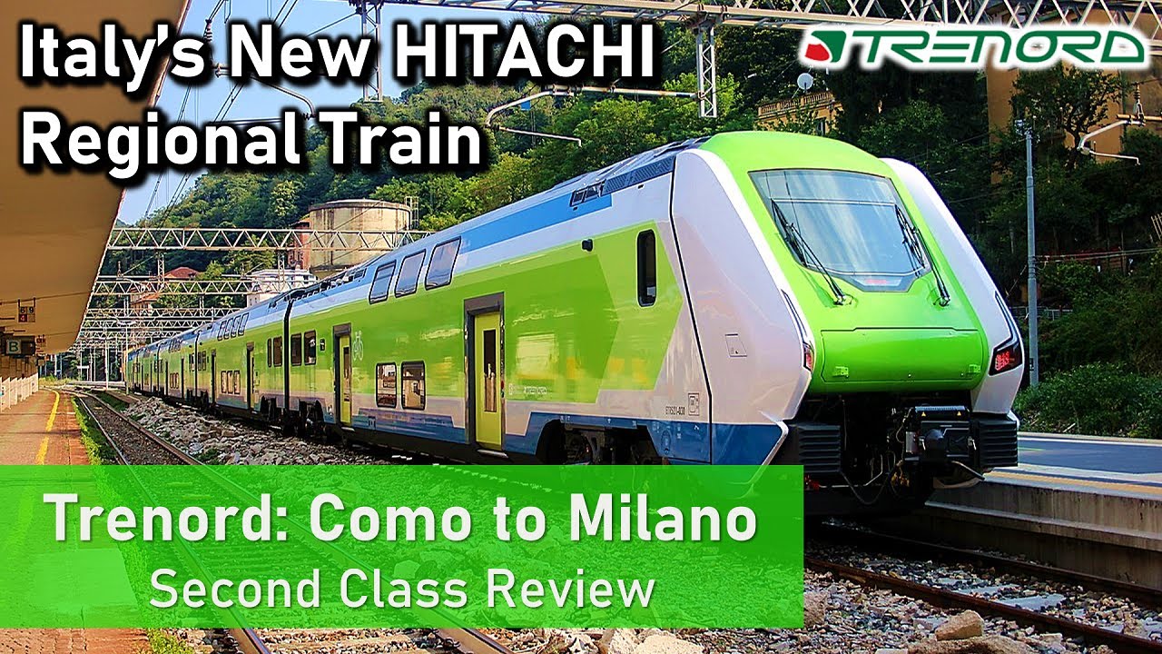 Trenord BRAND-NEW Hitachi Caravaggio - Italian Regional Train Review ...