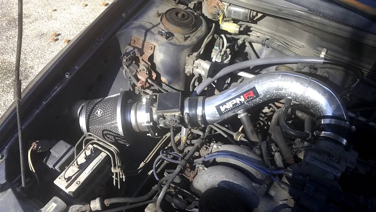 Weapon R cold air intake - YouTube