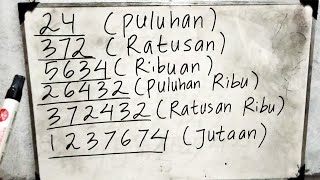 Belajar Angka dan Cara Membaca Angka PuluhanRatusanRibu... | Doovi