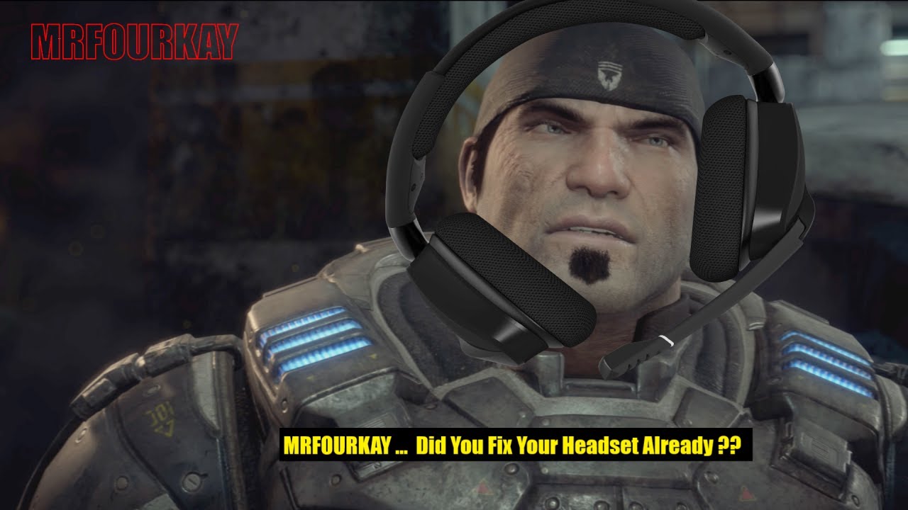 GEARS of WAR : Reloaded MR4K Headset Problems - YouTube