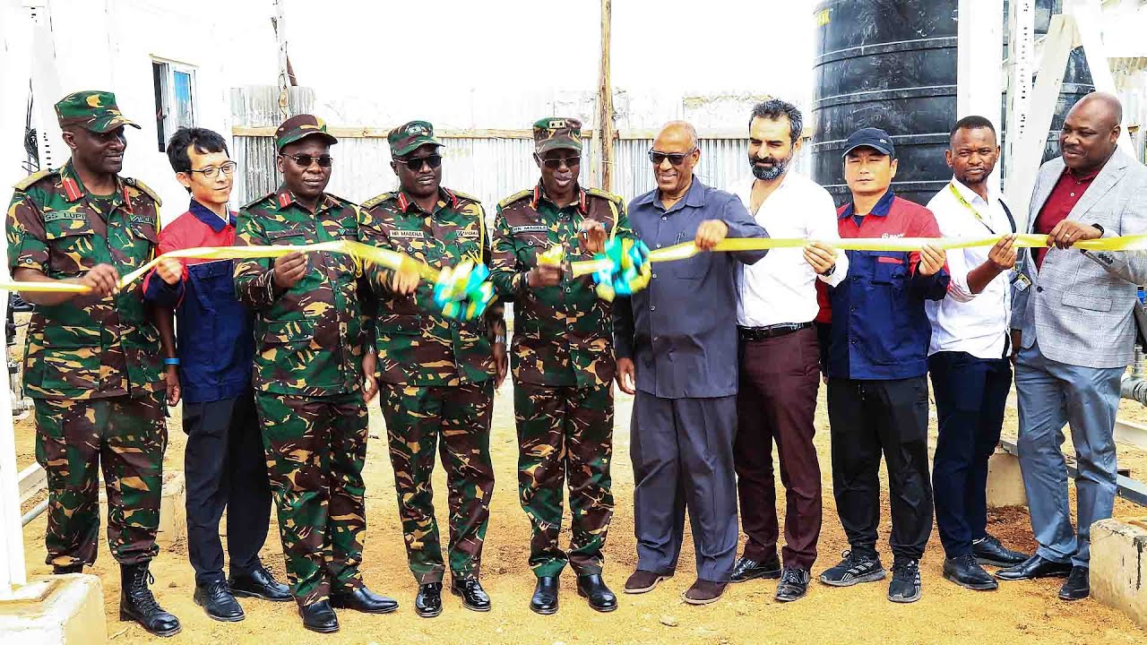 MKUU WA JKT, Meja Jenerali Rajabu Mabele, Azindua Mitambo ya Kuchakata ...