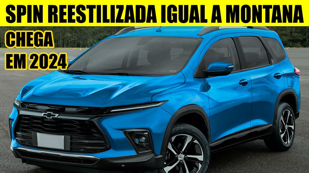 NOVA CHEVROLET SPIN TERÁ REESTILIZAÇÃO COM A FRENTE DA NOVA MONTANA ...
