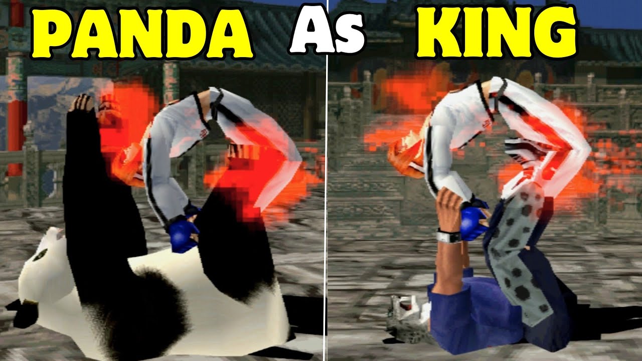 TEKKEN 3 Panda with King Moves Arcade [4K] - YouTube