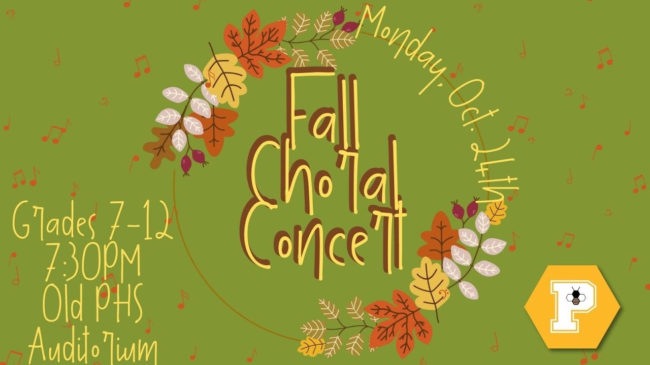7-12th Grade Fall Choir Concert - YouTube