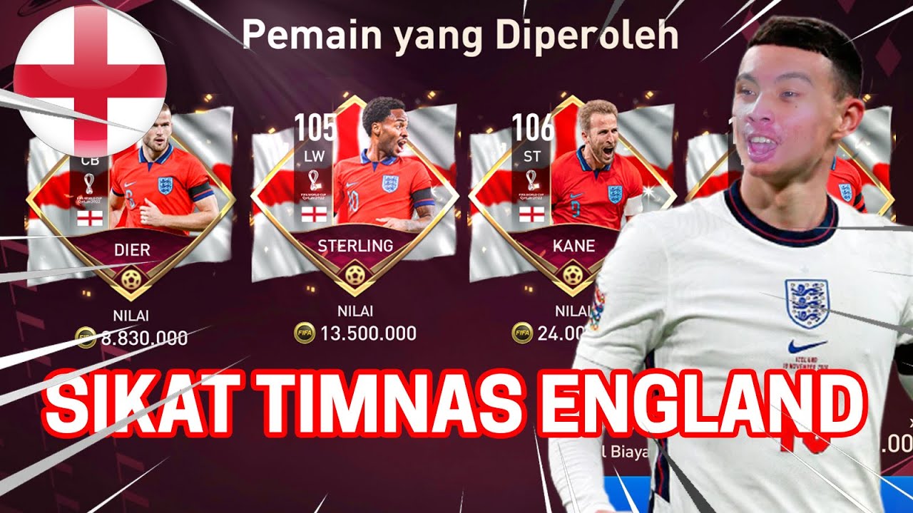 SEKARANG KITA CARI PEMAIN TIMNAS ENGLAND! - FIFA Mobile 2022 Indonesia ...