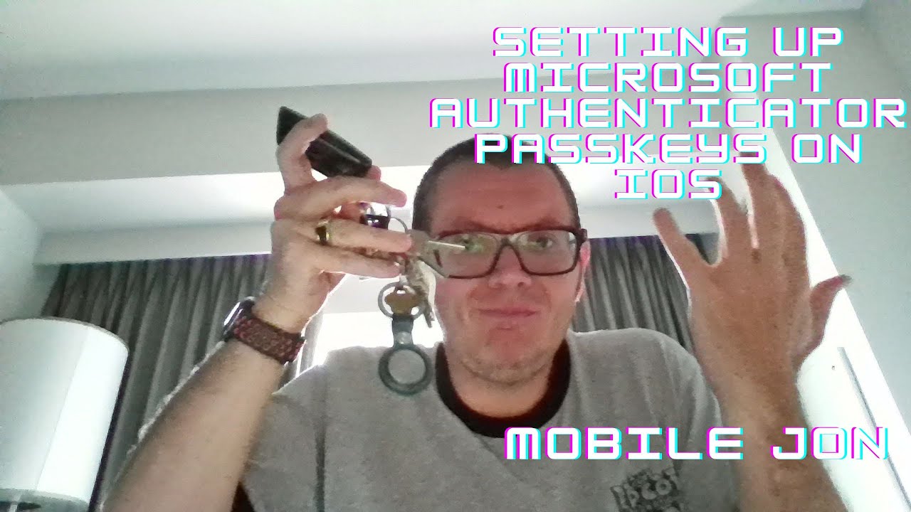 Creating your Microsoft Authenticator Passkeys on iOS - YouTube