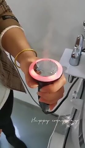 Small Bubble Machine 10w1 urządzenie do oczyszczania wodorowego twarzy - YouTube