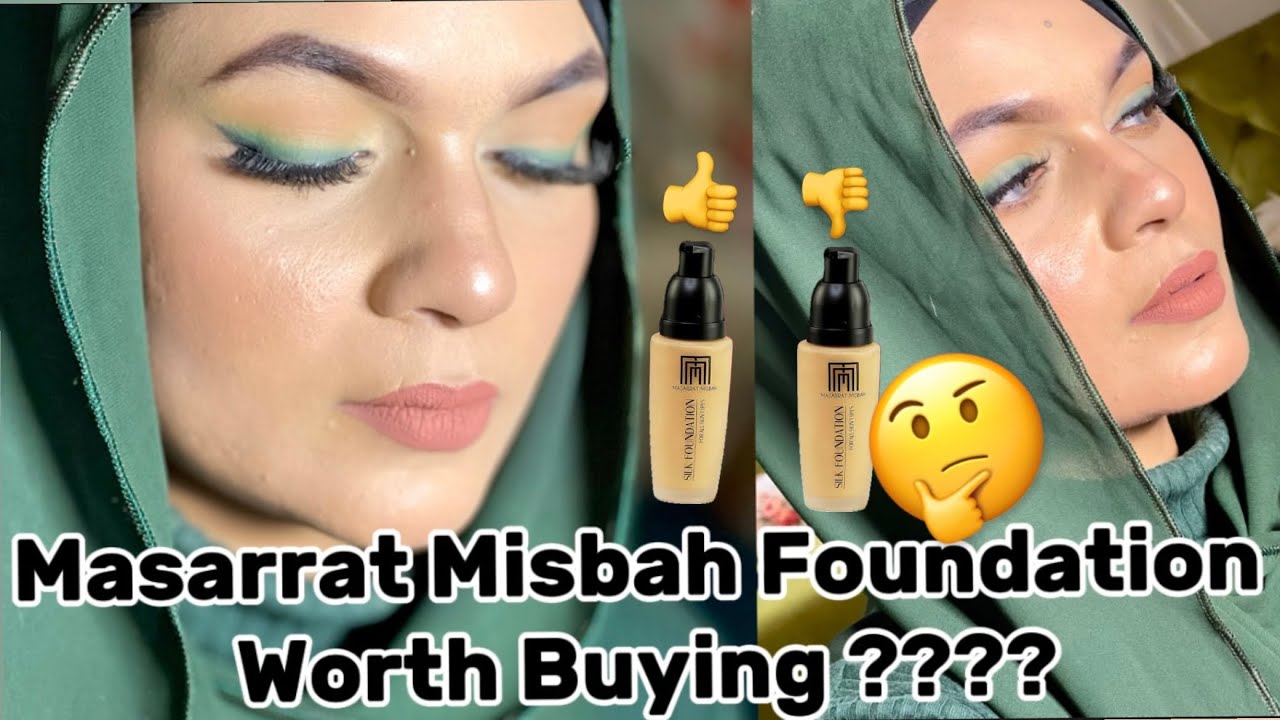 Masarrat Misbah Foundation Honest Review |Smudge Eyeliner Makeup ...