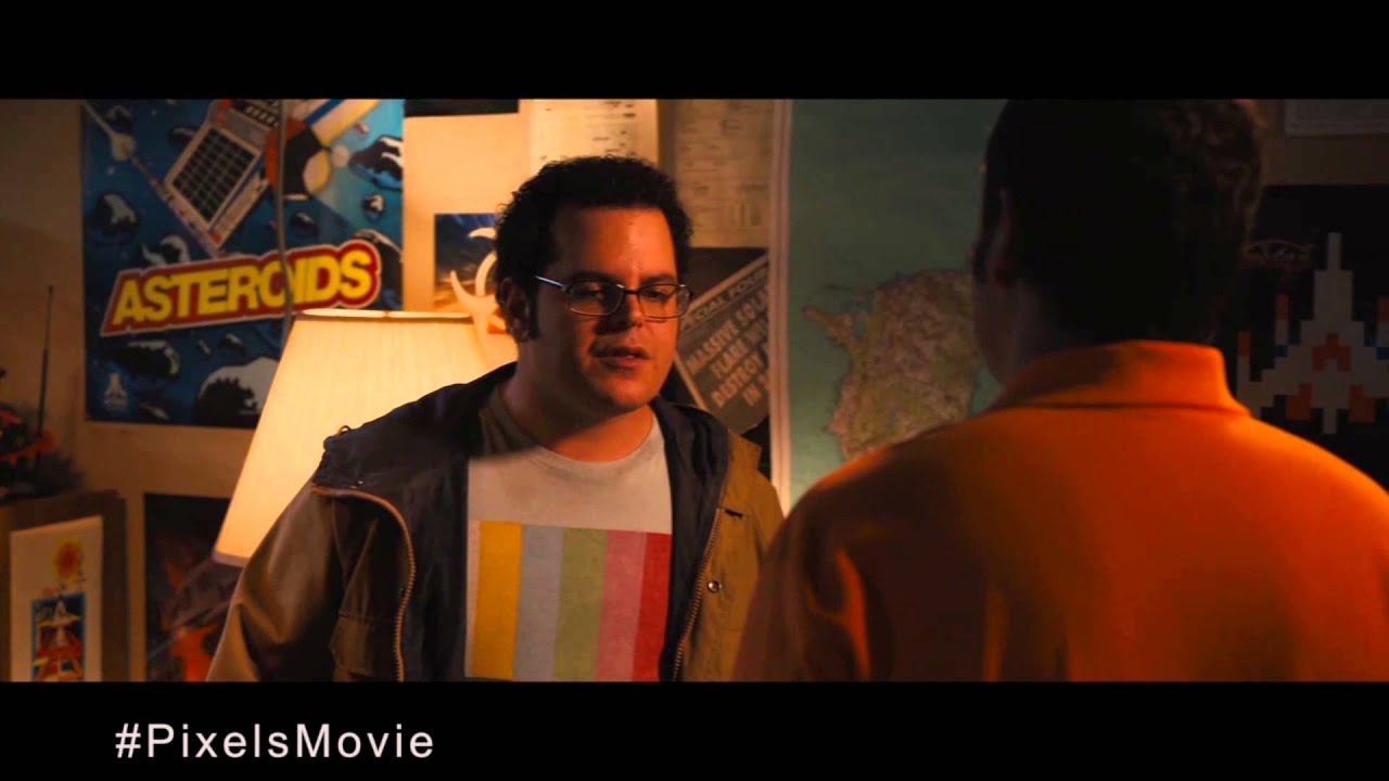 Josh Gad as Ludlow in the Pixels Movie - YouTube