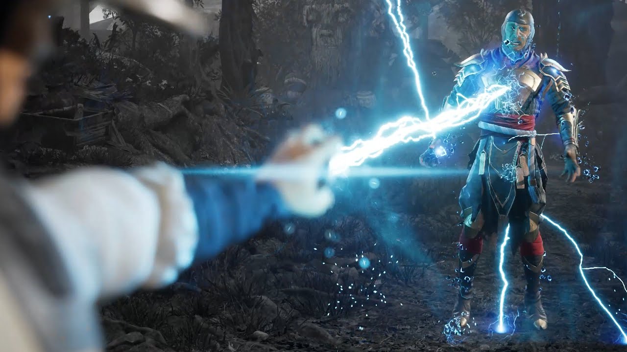 MK1 Evil Dark Raiden vs Classic Raiden (Evil Story) - YouTube