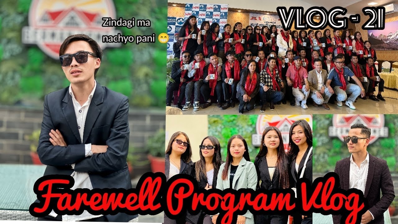 FAREWELL PROGRAM | VLOG -21 - YouTube