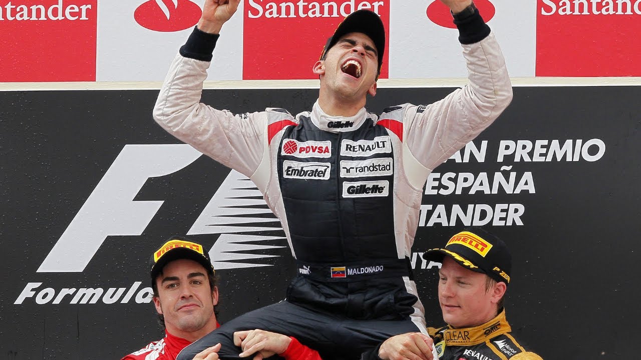 El RANKING TOP 5 de los PILOTOS con un SÓLO PODIO en FÓRMULA 1 - YouTube