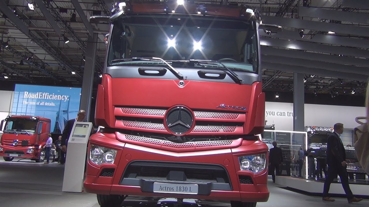 Mercedes-Benz Actros 1830 L NGT 4x2 Chassis Truck (2019) Exterior and ...