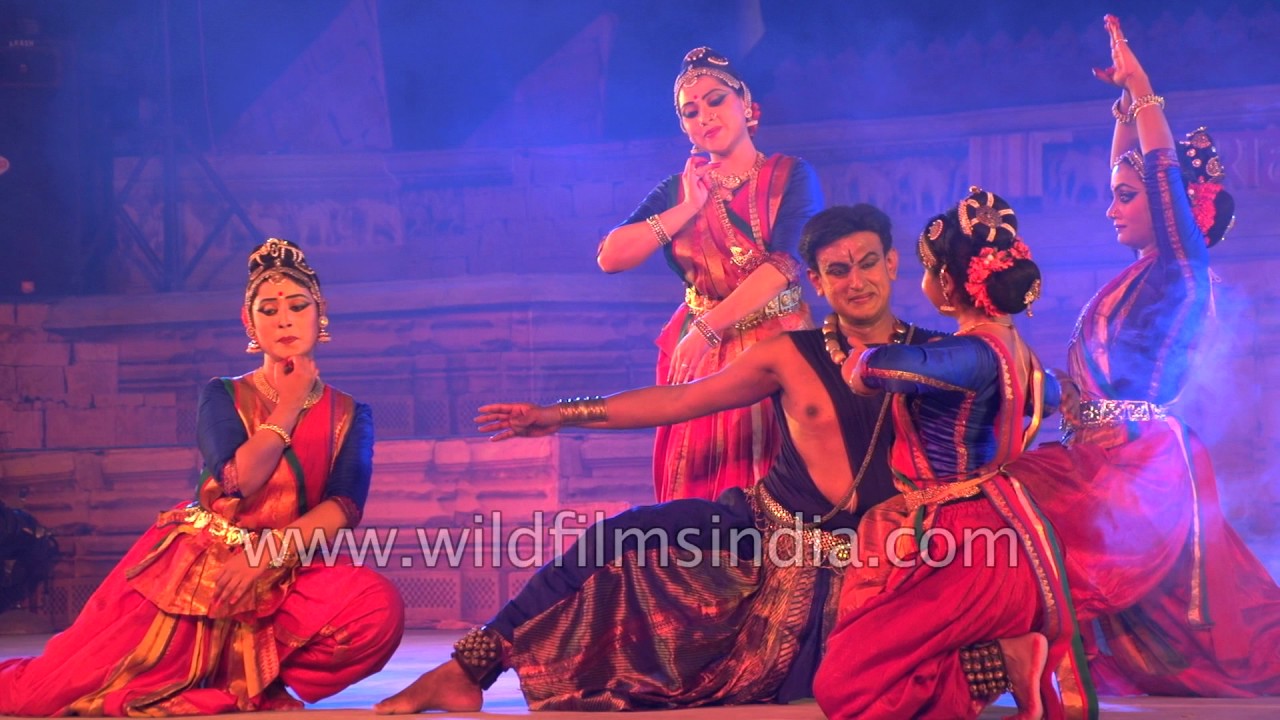 Kuchipudi dance by Vanashree Rao & Group: Khajuraho Dance Festival 2017 ...