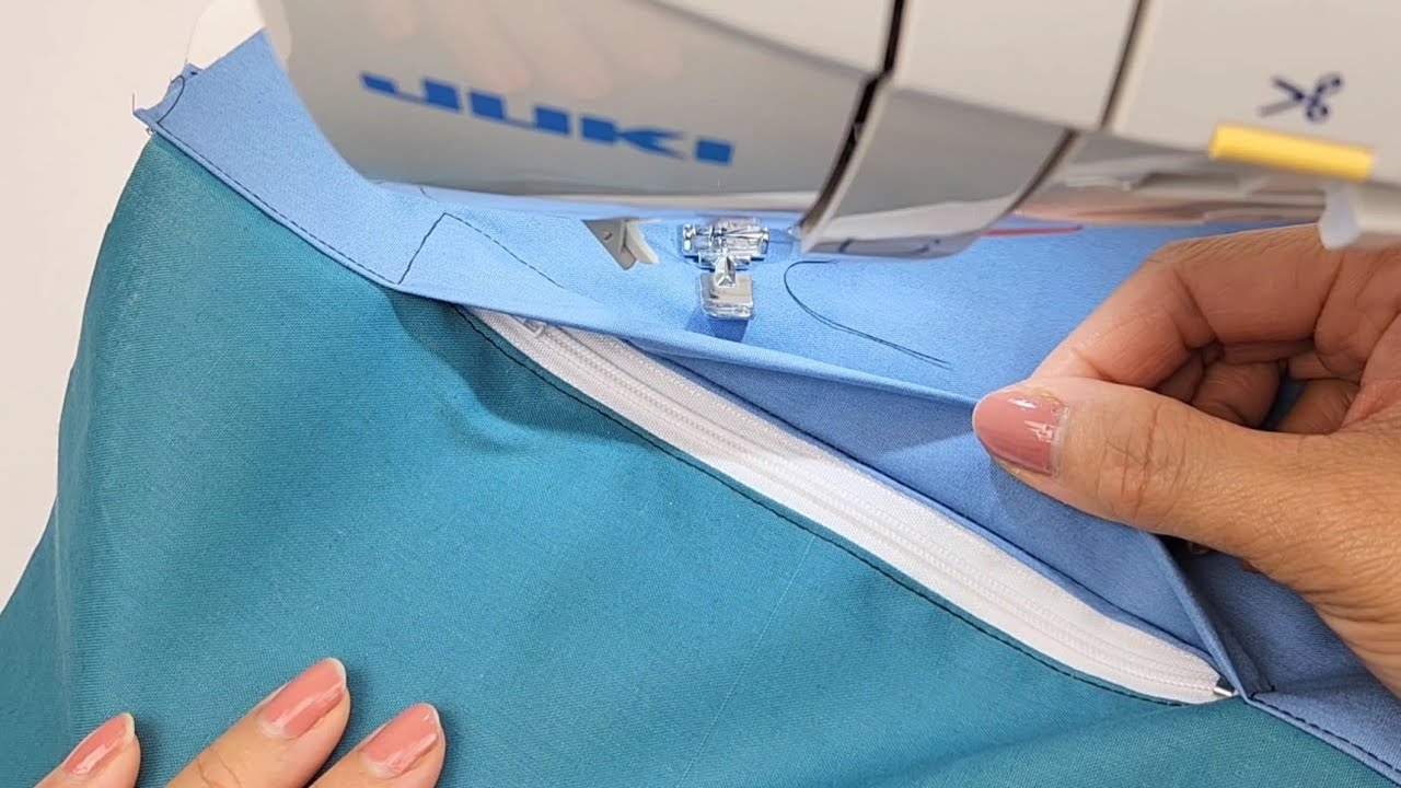 Quick tip to sew zipper for beginners | Sewing Tips and Tricks - YouTube