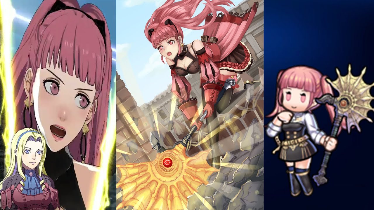 Fire Emblem Heroes Hubert & Bernadetta Bound Hero Battle - YouTube