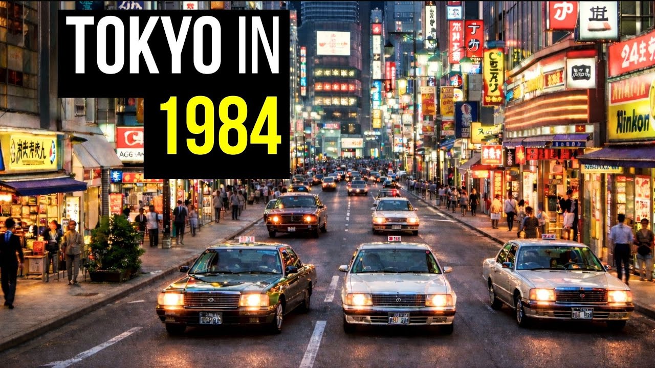 What It Was Like To Live In Tokyo In 1984? - YouTube