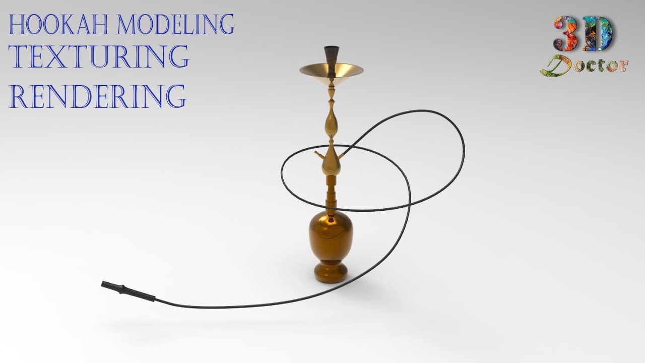 3D hookah modeling in maya! hookah modeling in maya texture & render ...