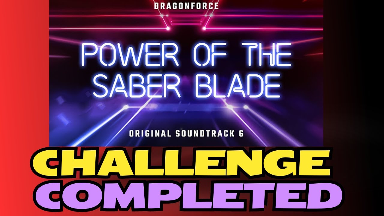 How I COMPLETED The hardest song on beat saber! - YouTube