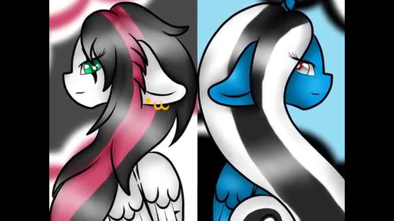 mlp yours ocs speedpaint #12 - emala jiss & miss smile - YouTube