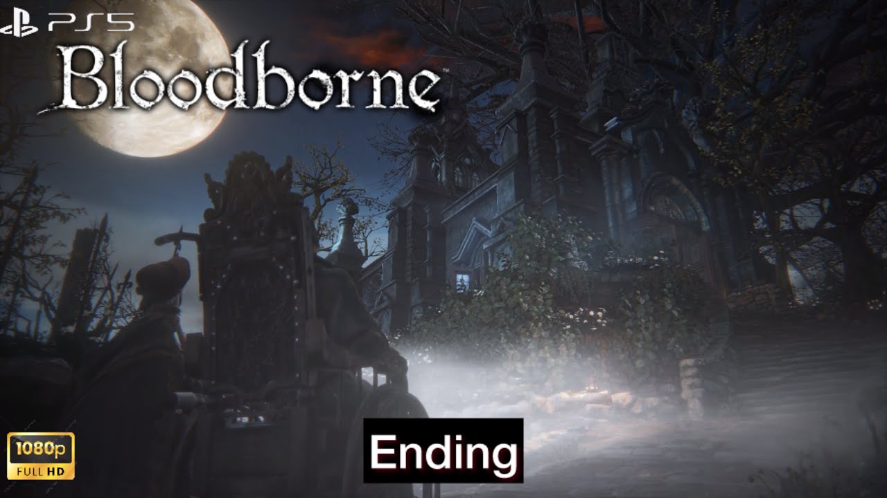 Bloodborne ending - YouTube