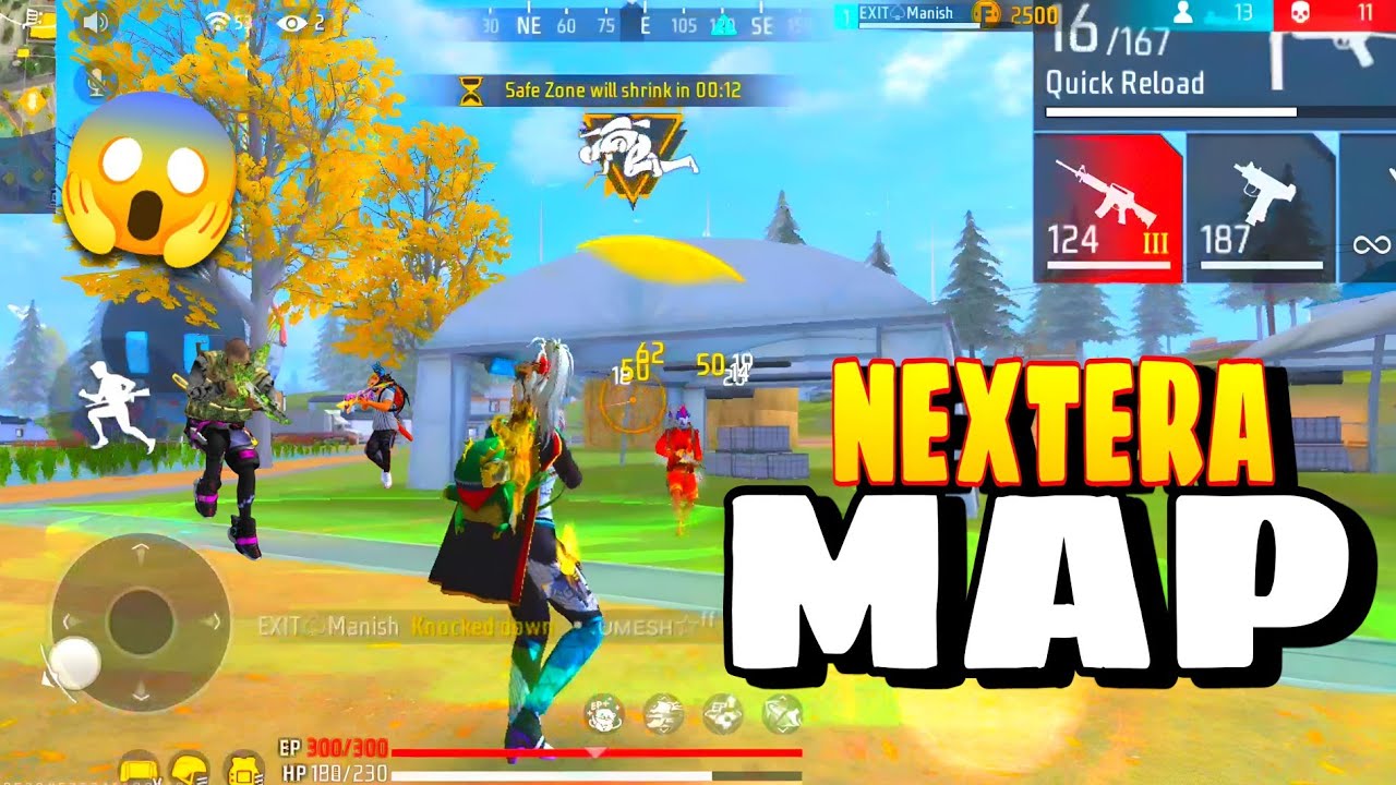 OP Solo Vs Squad Gameplay In Nexterra Map - Garena Free Fire - YouTube