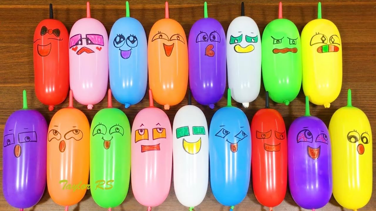 Making DISGUSTING SLIME Spray With FUNNY BALLOONS ?!! Satisfying Slime ...