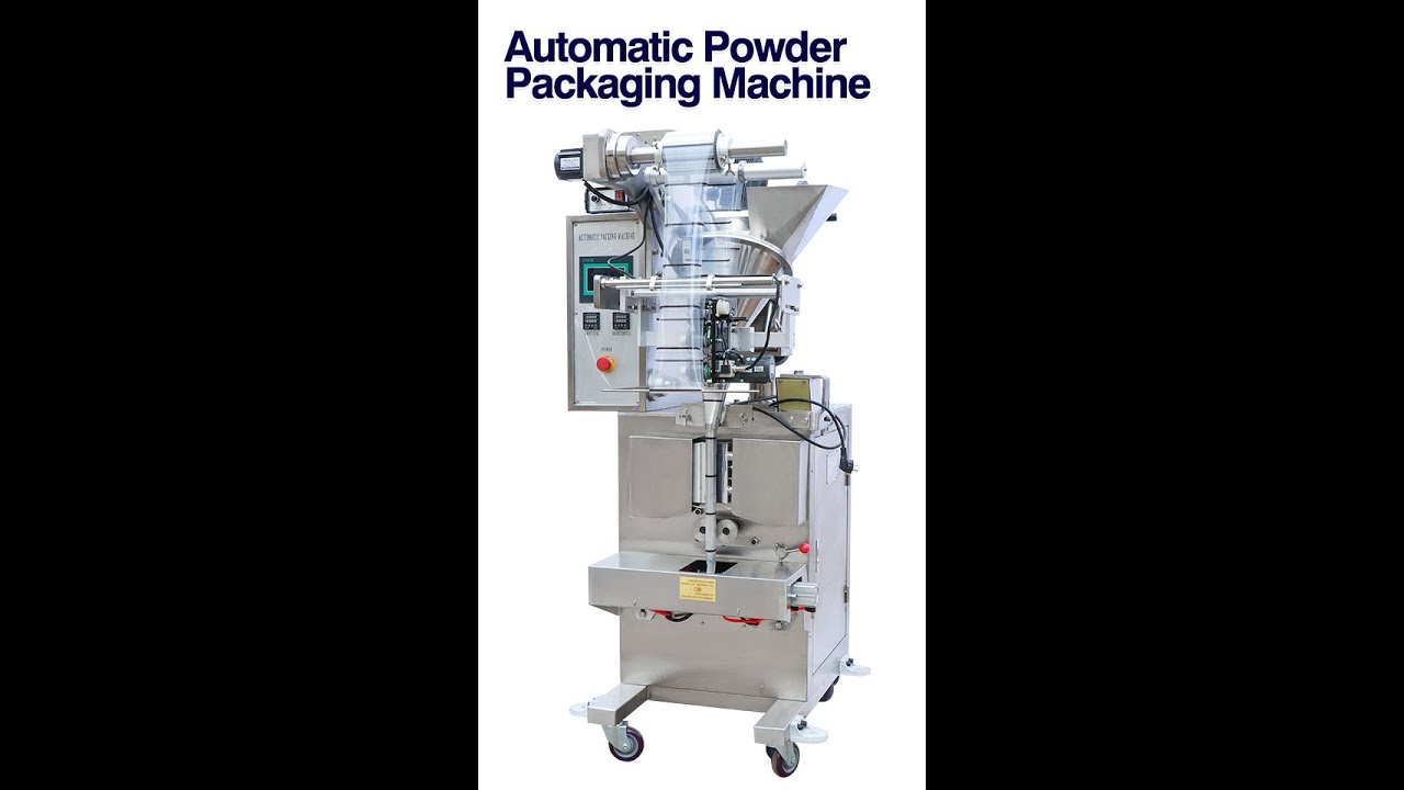 How to use Automatic Powder Packaging Machine - YouTube