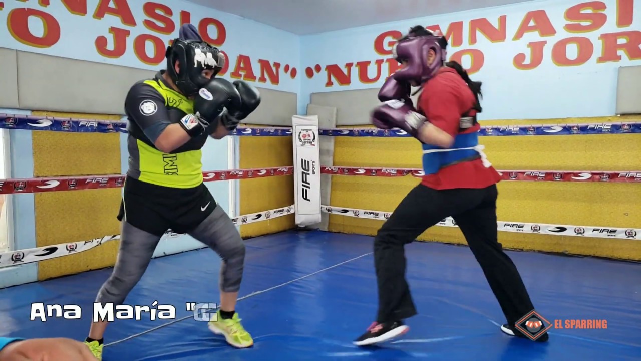 Sesión de Sparring de la Campeona Mundial Ana María La Guerrera Torres ...
