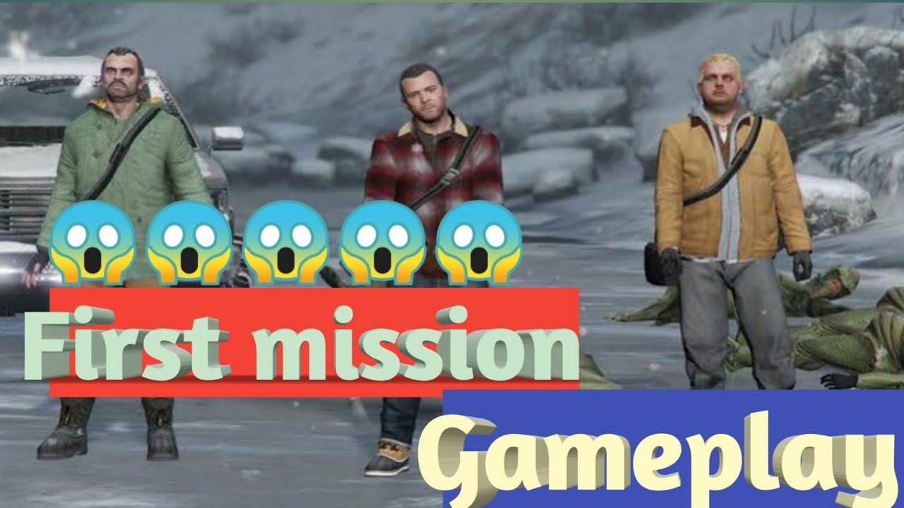 GTA-5 gameplay first mission in mizo|Mizo gamers | Zo Entertainers ...