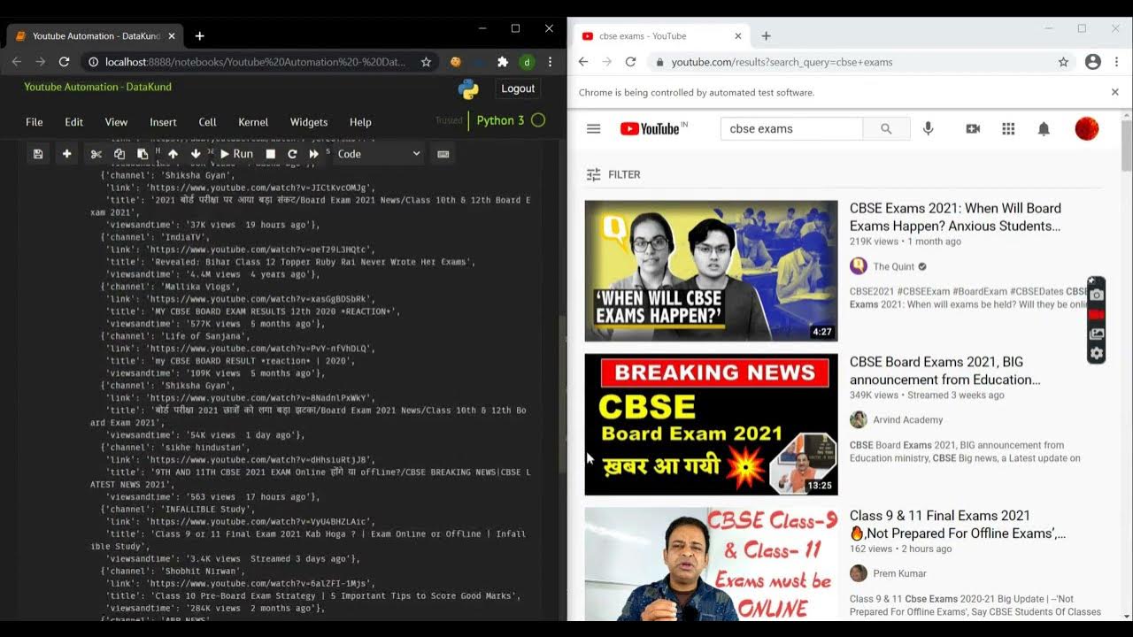 Youtube Search Results | Youtube Automation | Youtube Scraper- Python ...