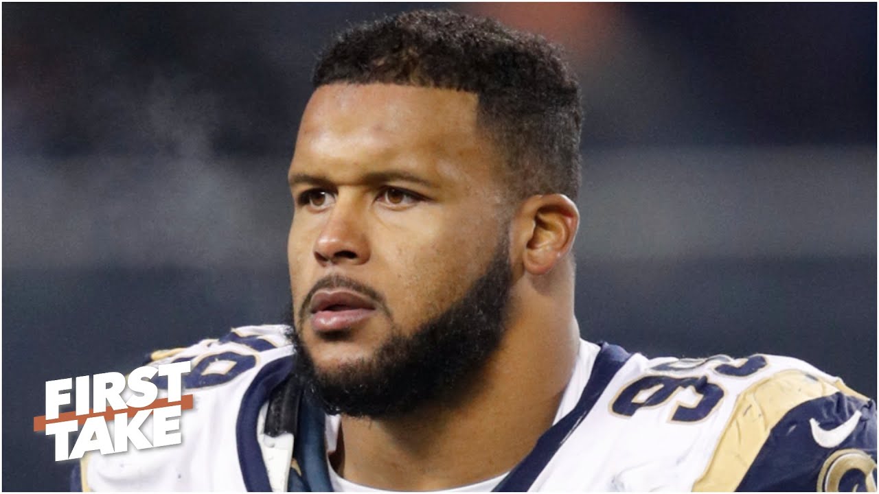 First Take ranks Aaron Donald 3rd on NFL Primetime Players list - YouTube