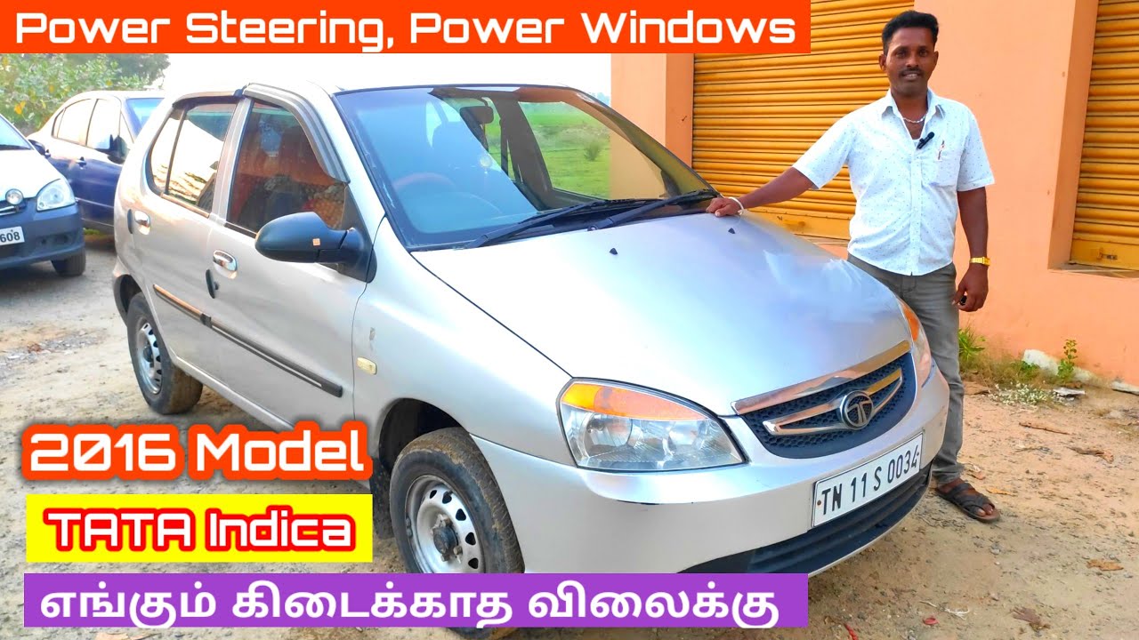 🎯SOLD 2016 Model Tata Indica, AC working, Power windows, Power steering ...