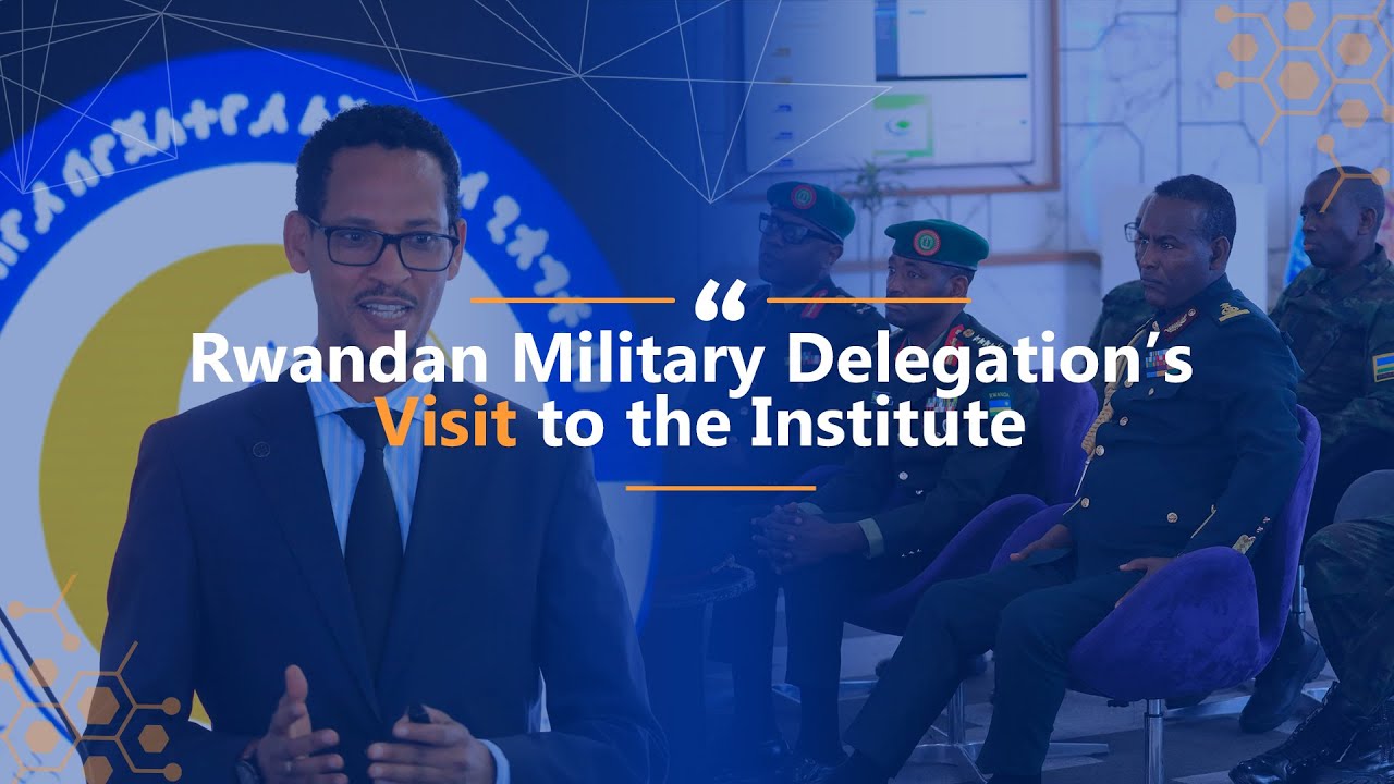 Rwanda Defence Force Delegates Visit the Institute - YouTube