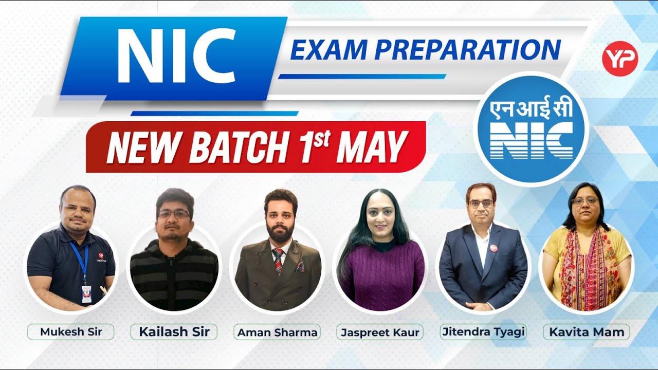 Dedicated New Batch for NIC written exam preparation starting from 1st ...