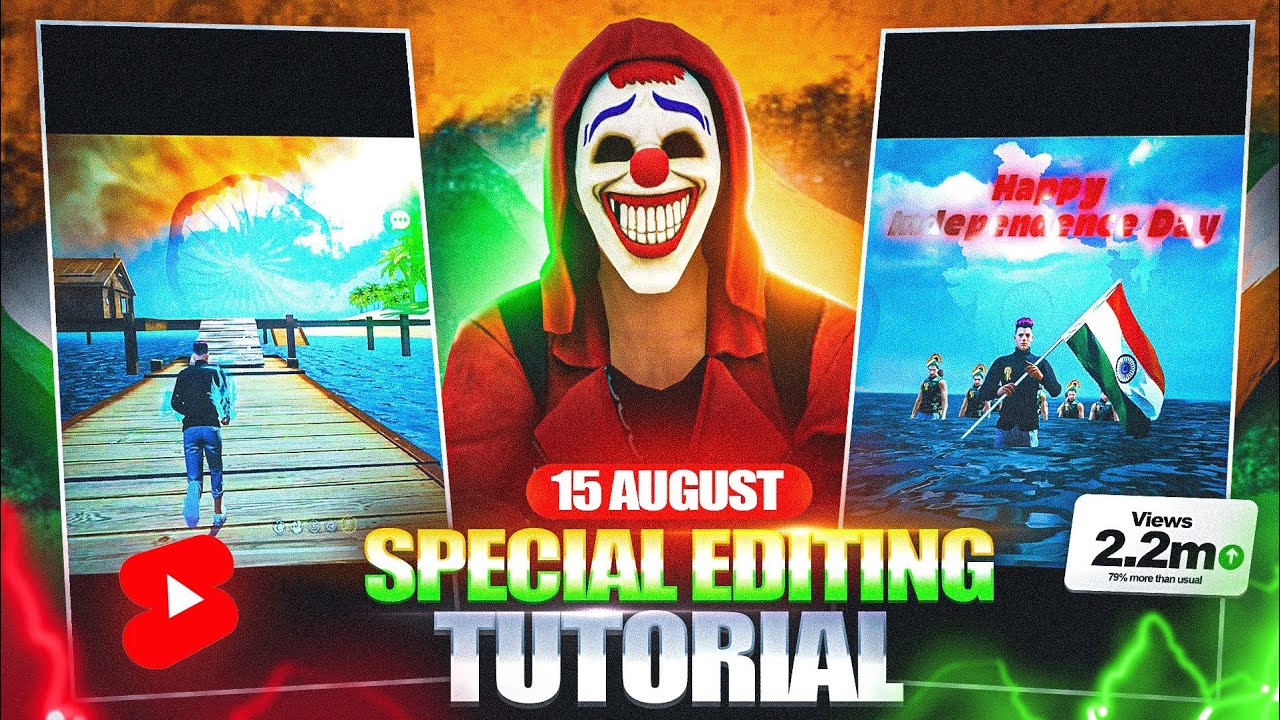 Independence Day Special Free Fire Editing Tutorial 🇮🇳 - YouTube