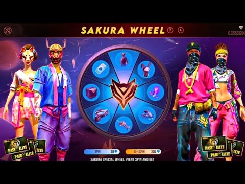 SEASON 1 & 2 ELITE PASS RETURN EVENT: FREE FIRE | SAKURA BUNDLE RETURN ...