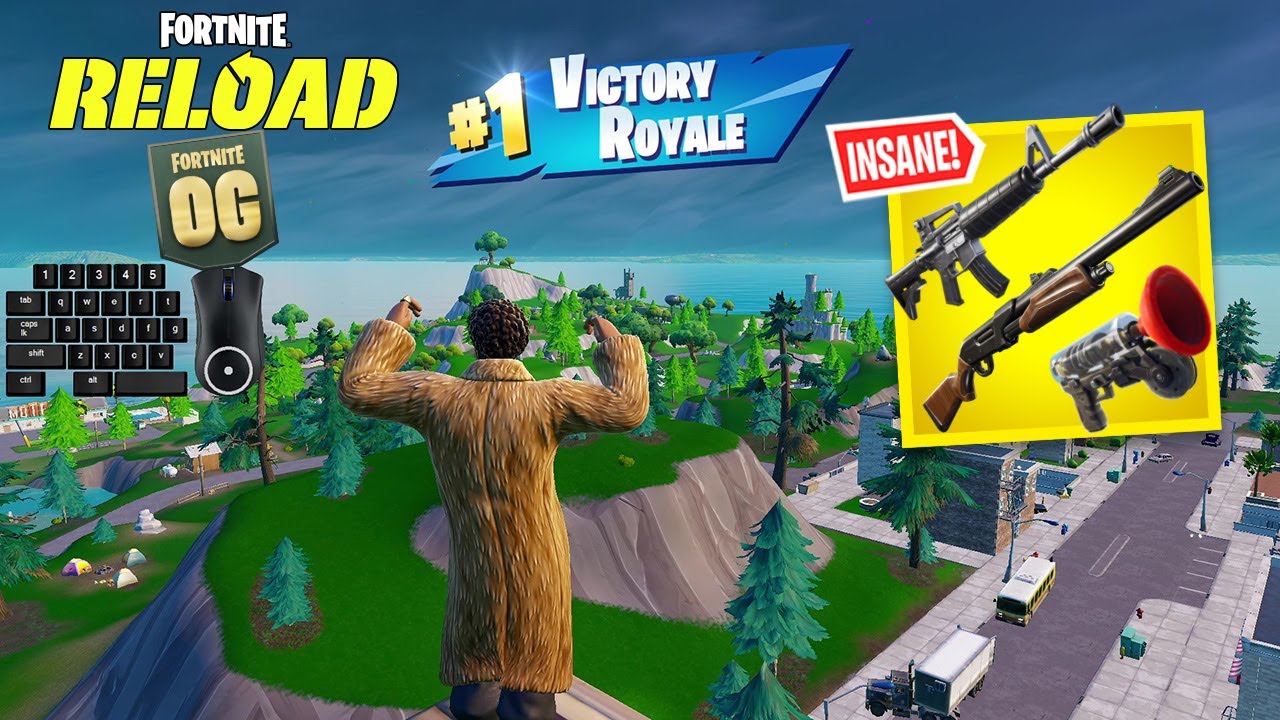 28 Elimination Solo Vs Squads Win Gameplay (Fortnite Reload PC Keyboard ...