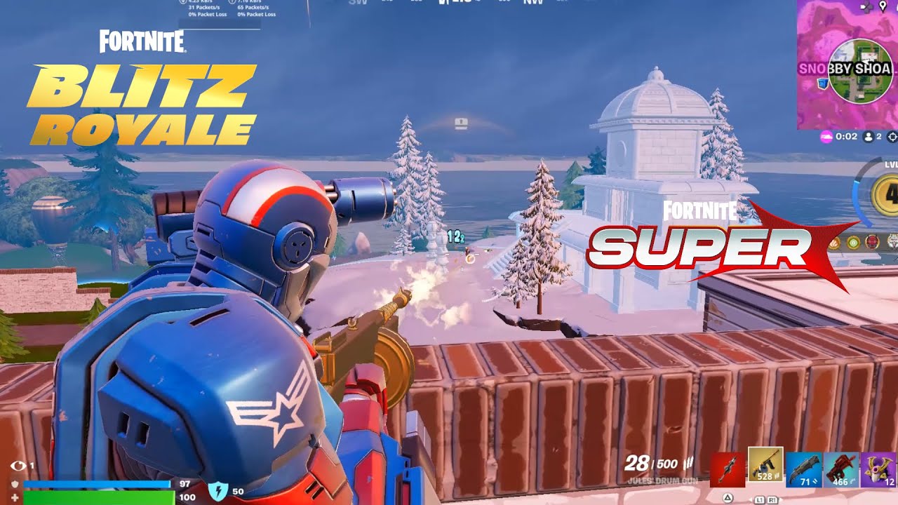 FORTNITE - BLITZ ROYALE - C6 S3 - SUPER - YouTube