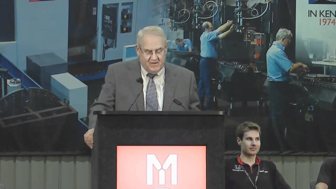 Mazak, Penske Racing Event - Welcome Address by Brian Papke - YouTube