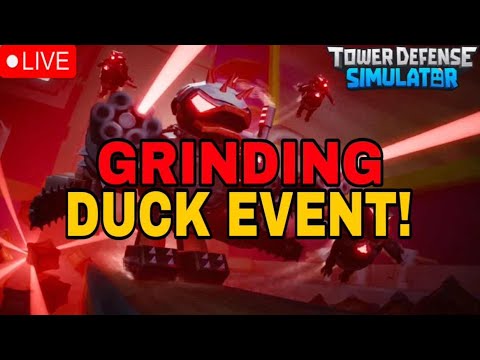 [🔴LIVE] Grinding The TDS Ducky Revenge Event! - YouTube