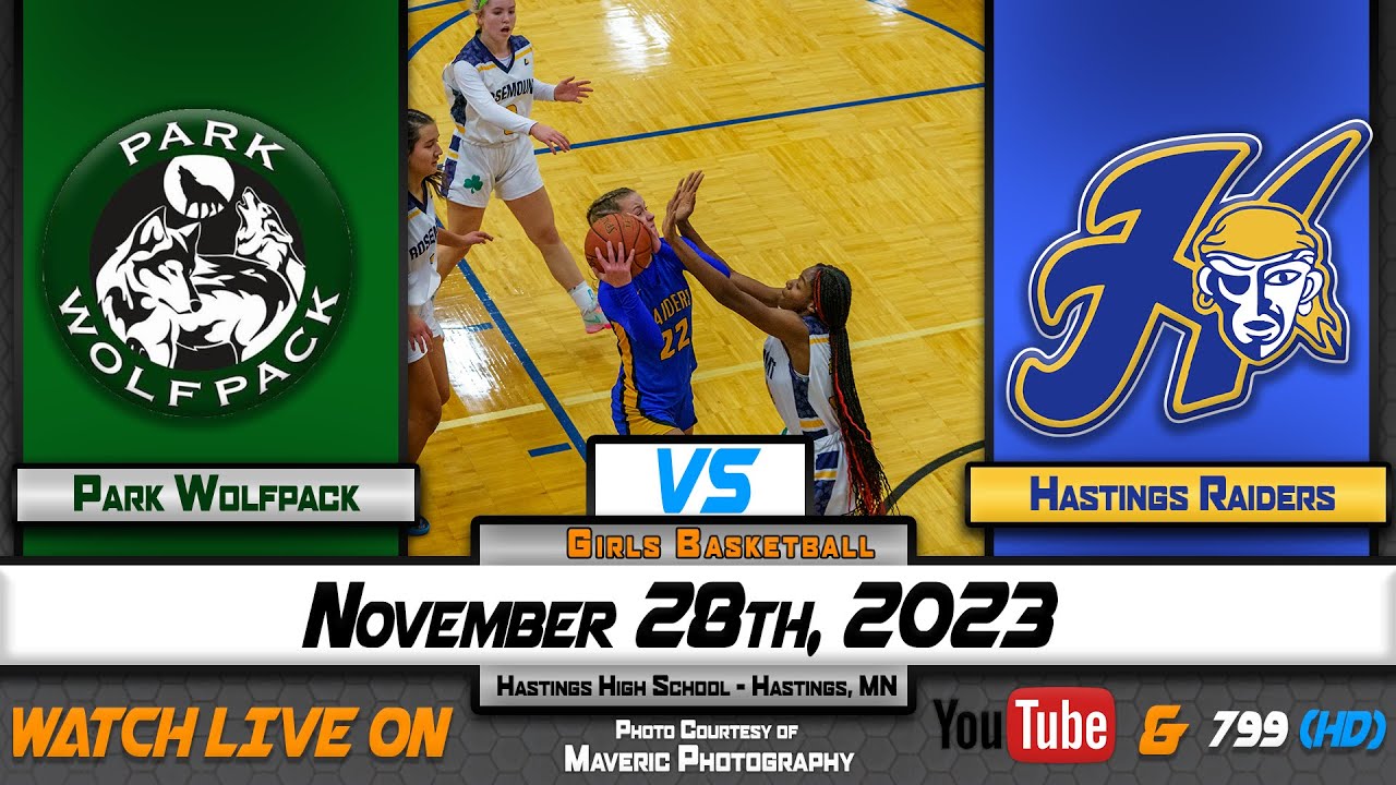 HCTV Sports: Hastings Girls Basketball vs Park Wolfpack | 11.28.23 ...