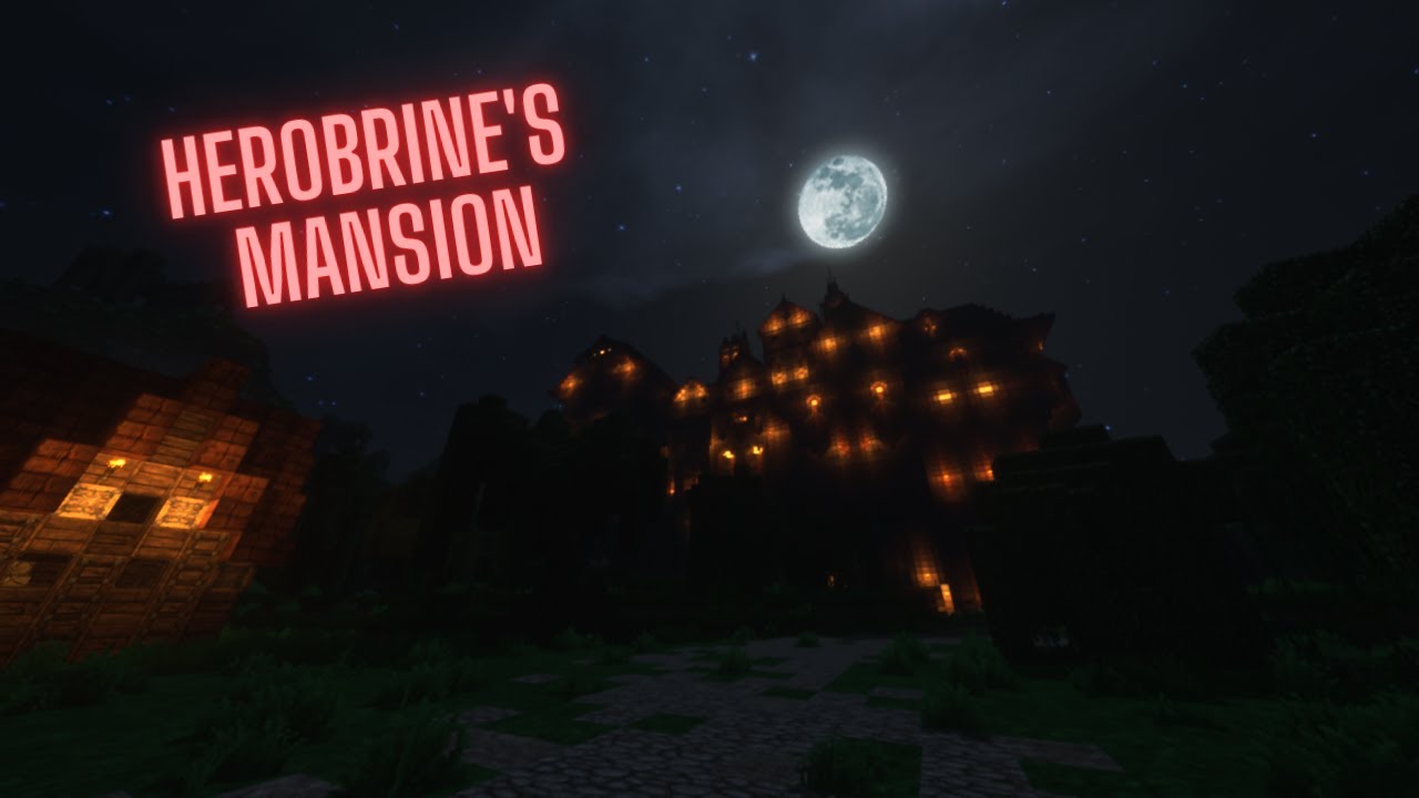 Minecraft: Herobrine's Mansion Nostalgia - YouTube
