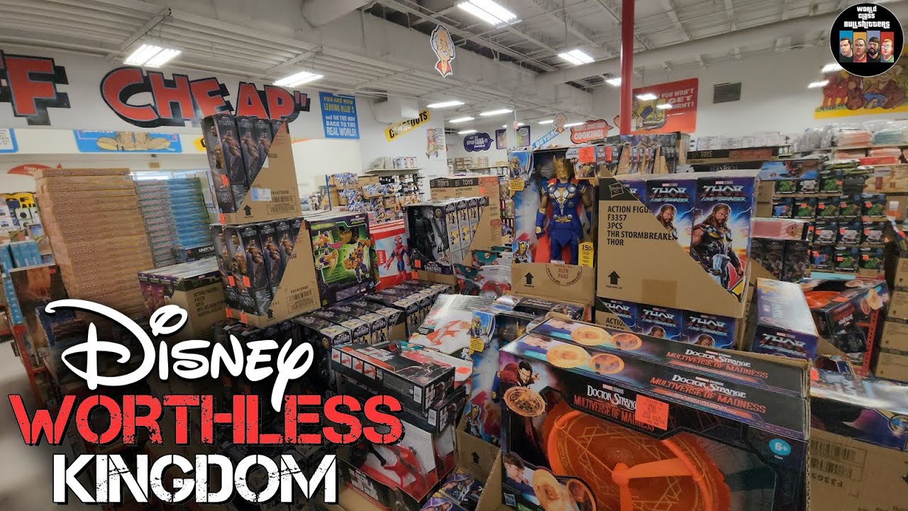 I Took A Road Trip to the BIGGEST Heap of Unsellable Disney TRASH - YouTube