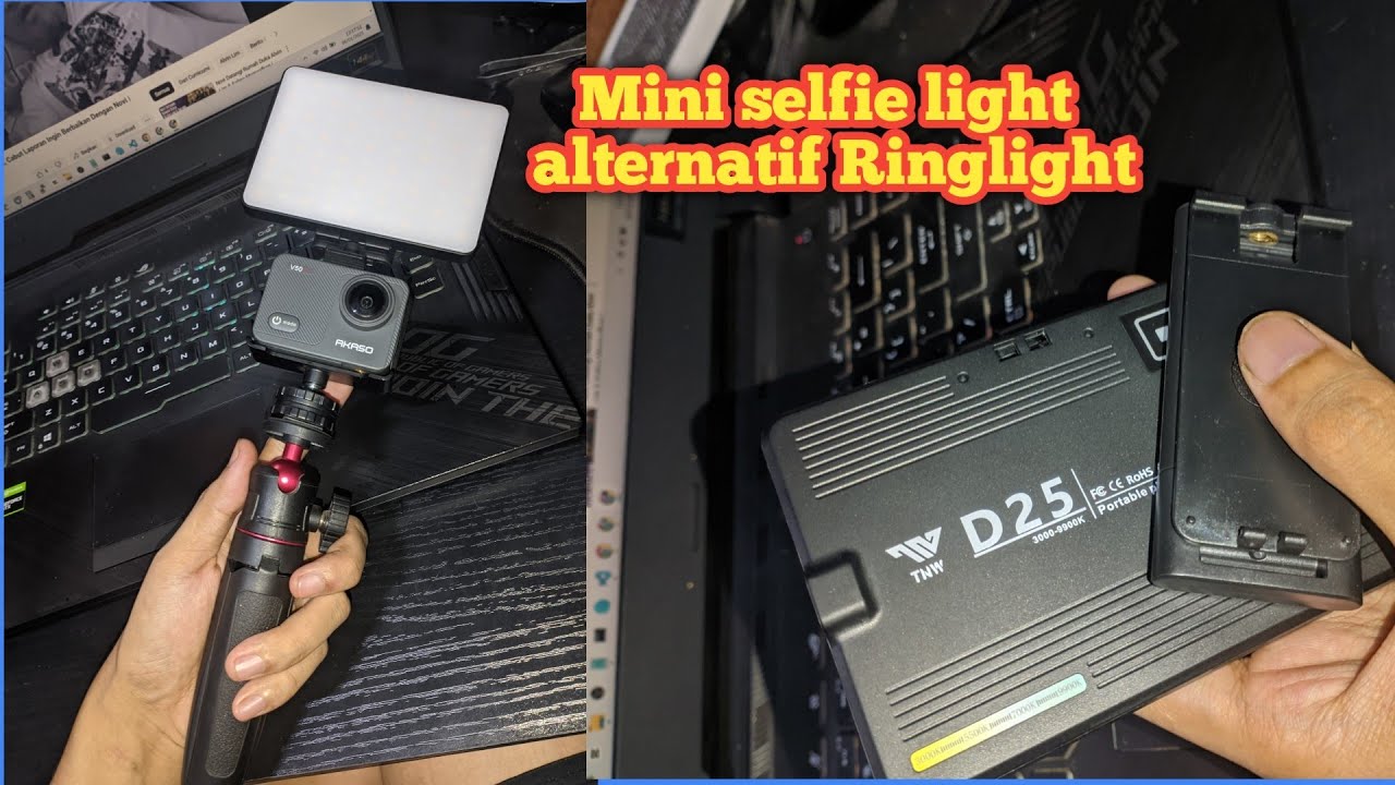 Mau kita bongkar nggak? TNW D25 Selfie Light - YouTube