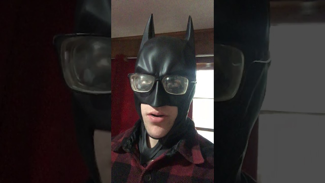 When Batman Has To Wear Glasses - YouTube