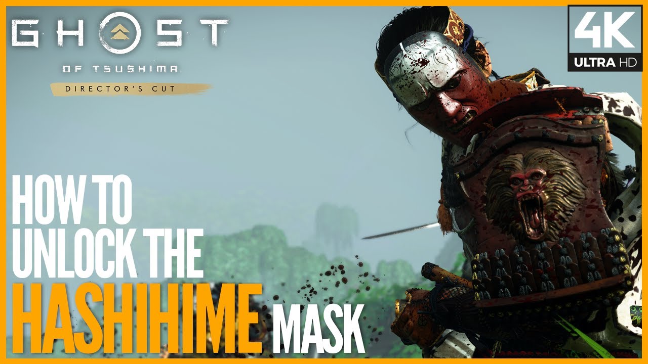 How to Unlock the HASHIHIME mask at CRIMSON DYE | GHOST OF TSUSHIMA ...